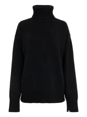 Extreme Cashmere No.20 Oversize Xtra Turtleneck Jumper - Black