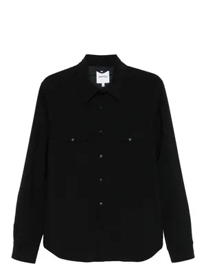 Aspesi Flannel Shirt Jacket - Black