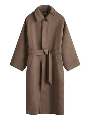 MEOTINE Meotine Joel Boucle Long Coat