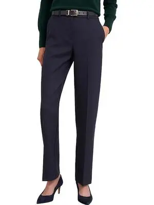 HOBBS LONDON Gerrie Straight Leg Trousers - Navy