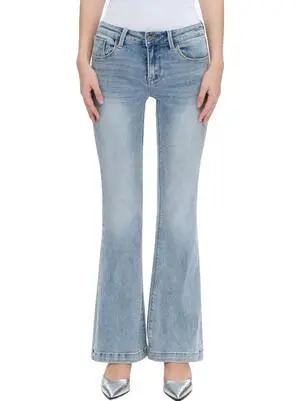 BAYEAS High-waist Flare Jeans - Beachy