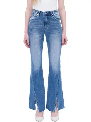 BAYEAS High-waist Flare Jeans - Southern