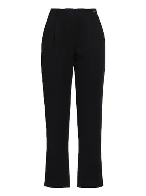 Armani Exchange Tapered Lyocell Chinos - Black