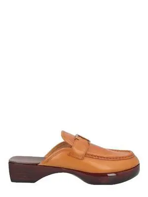 TOD'S Leather Clogs - Brown