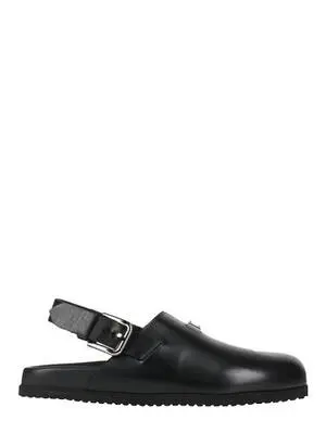 Dolce & Gabbana Leather Mules - Black