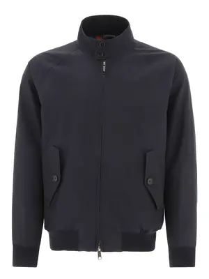BARACUTA G9 Harrington Bomber Jacket Blue