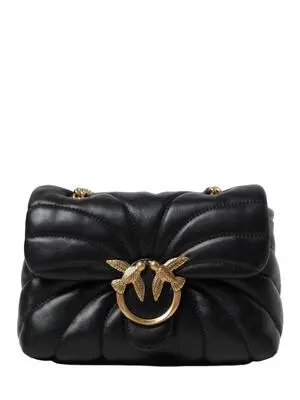 Pinko Quilted Mini Bag With Chain Strap - Black