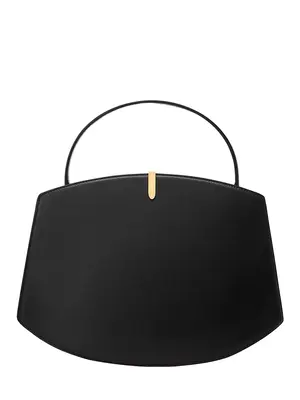 Savette The Florence Leather Top Handle Bag - Black