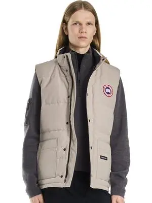 Canada Goose Canada Goose Freestyle Crew Vest Limestone