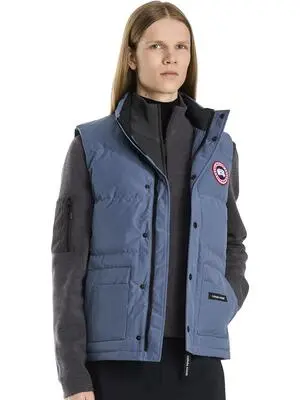 Canada Goose Canada Goose Freestyle Crew Vest Ozone Blue