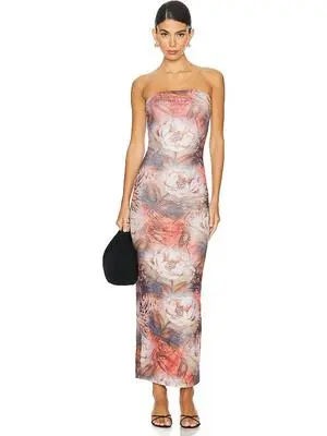 Superdown Gabi Maxi Dress - Brown