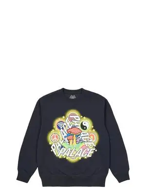 PALACE Crewneck - Navy Blue