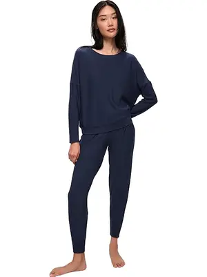 Eberjey Eberjey Softest Sweats Pullover Navy