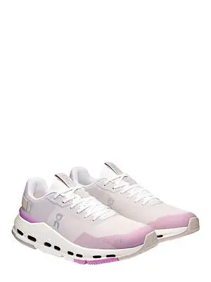 On Cloudnova Form Sneakers Pearl/rasberry