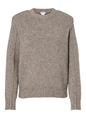 Bottega Veneta Wool-blend Sweater - Grey
