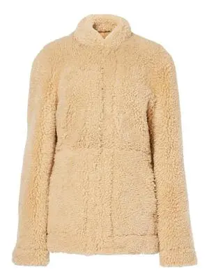 TOTEME Shearling Jacket - Beige