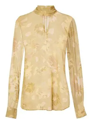 DRIES VAN NOTEN Dries Van Noten Printed Sheer Blouse