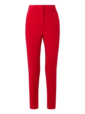 Magda Butrym Stretch-wool Skinny Pants - Red