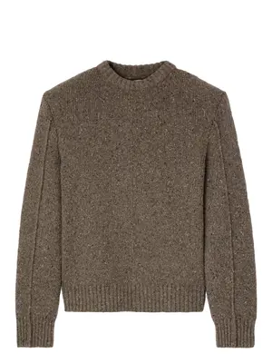 Bottega Veneta Wool-blend Sweater - Brown