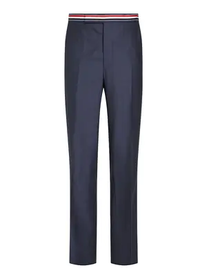 Thom Browne Wool-twill Trousers - Navy