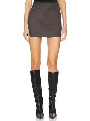 ALL THE WAYS Eliana Mini Skirt - Grey