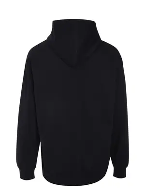 VTMNTS Logo-print Hoodie - Black
