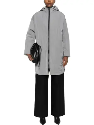 YVES SALOMON Reversible Coat - Grey