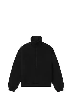 Fear Of God Half Zip Sweatshirt - Black