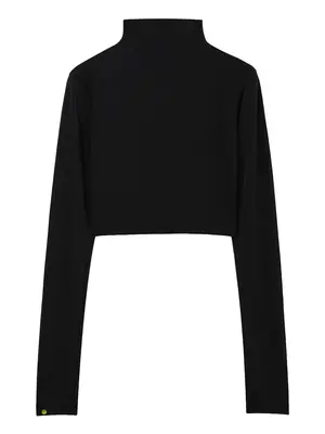 BARROW BARROW Long-Sleeve Cropped Top