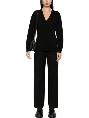 Michael Kors V-neck Sweater - Black