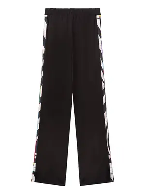 EMILIO PUCCI PUCCI Abstract-Print Trim Trousers