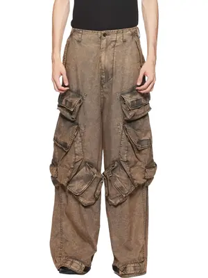 JULIUS Rogue Cargo Pants - Brown
