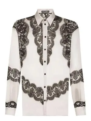 Dolce & Gabbana Silk Shirt - Grey