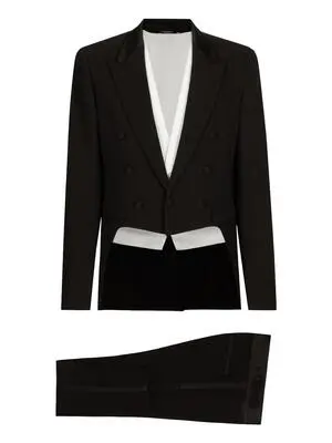Dolce & Gabbana Tailored Single Breasted Suit - Black