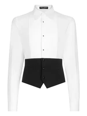 DOLCE & GABBANA Two-color Shirt