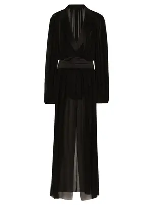 Dolce & Gabbana Chiffon Dress - Black