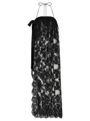 Dolce & Gabbana Chantilly Lace Dress - Black