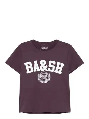 Ba&sh Ioni Organic Cotton T-shirt - Red