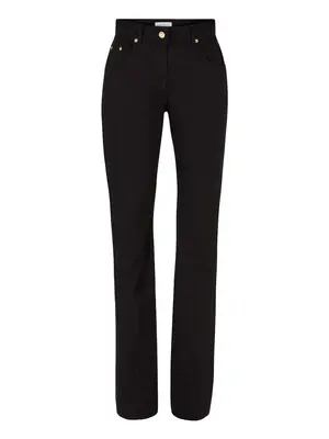 Nina Ricci Slim-fit Jeans - Black