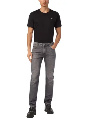 BILLIONAIRE Super Straight Cut Jeans - Grey