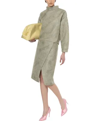 Philosophy Di Lorenzo Serafini A-line Wrap Skirt - Neutrals