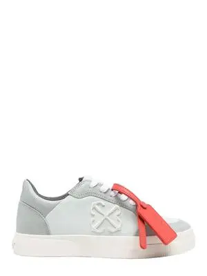 Off-White Off-White Vulcanized Low-Top Sneakers Blue