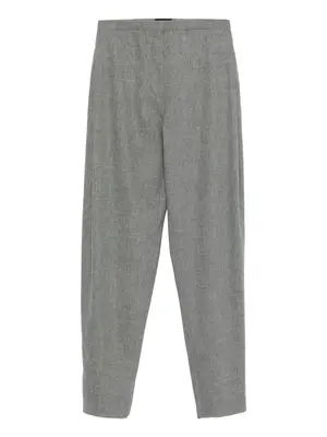 EMPORIO ARMANI Emporio Armani Mélange-Effect Trousers