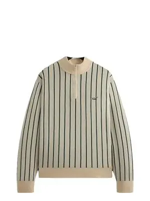 Kith Harmon Quarter Zip Mock Neck - Sandrift