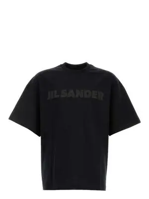 JIL SANDER Logo T-shirt - Black