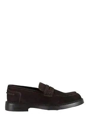 DOUCAL'S Doucal's Suede Loafers Brown