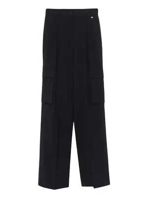 Herno Pleated Trousers - Blue