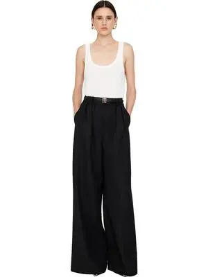 ANINE BING Lou Trouser - Black