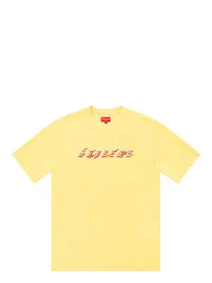 Supreme Flames Short-sleeve Top 'pale Yellow' Yellow