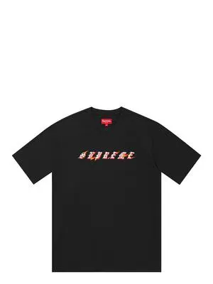 Supreme Flames Short-sleeve Top - Black